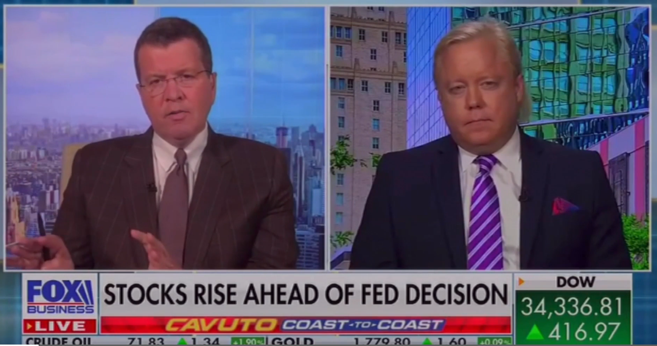 FBN Cavuto Screenshot 9-22-21 | Point Bridge Capital